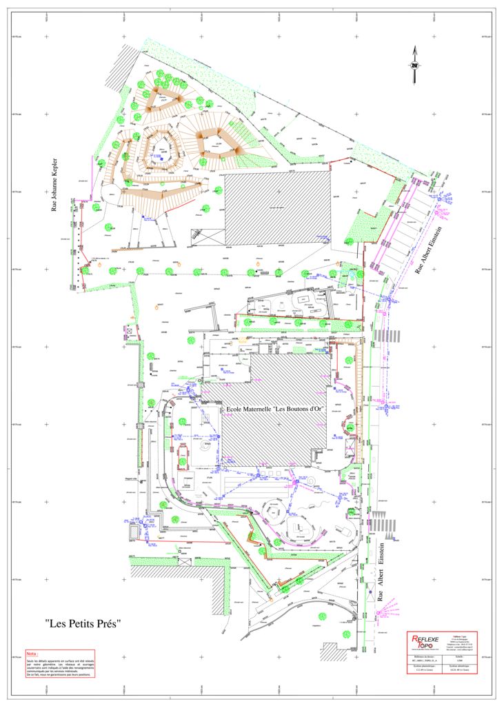 Conception de projets VRD - Reflexe Topo